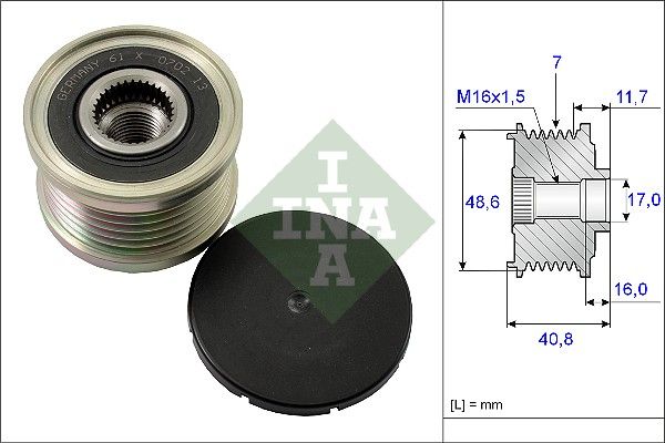 Remenica alternatora Schaeffler INA 535 0080 10