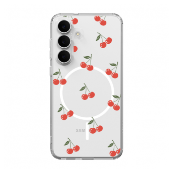 Maska Mag Case Nanobit Print za Samsung S25 FE/S731B Sweet Cherry