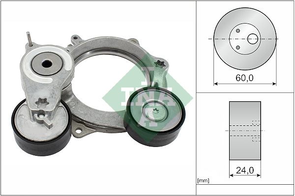 Španer, pk kaiš Schaeffler INA 534 0718 10