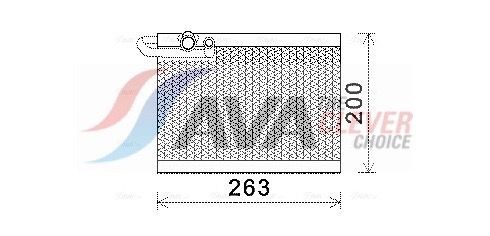Isparivač, klima-uređaj AVA Clever Choice PEV351