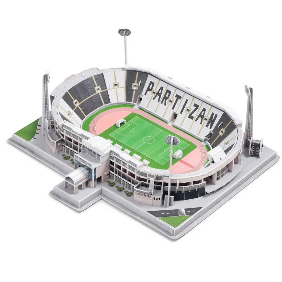 3D Puzzle Fudbalski Stadion Partizan