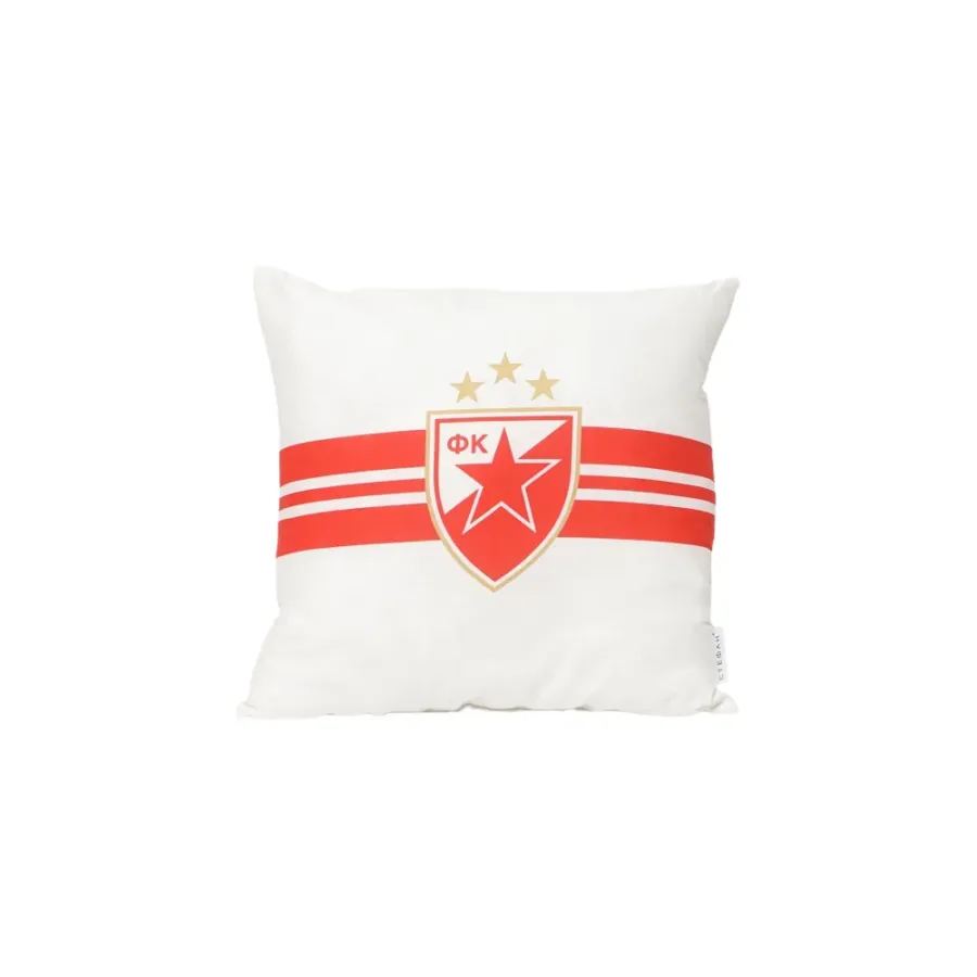 Jastuk Crvena Zvezda 40x40cm Crvena pruga