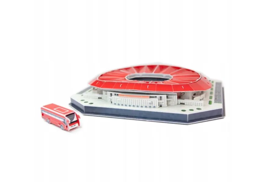 3D Puzzle Fudbalski Stadion Wanda Metropolitano Atletico Madrid