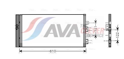 Hladnjak klime, kondenzator AVA QUALITY COOLING FTA5298D