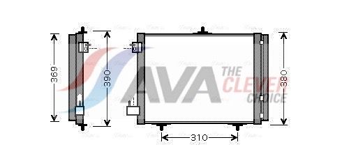Hladnjak klime, kondenzator AVA Clever Choice PEA5295D