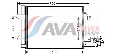 Hladnjak klime, kondenzator AVA QUALITY COOLING VN5211D
