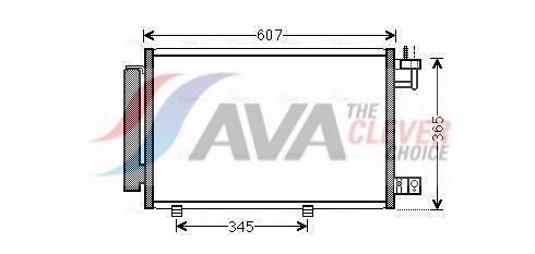 Hladnjak klime, kondenzator AVA Clever Choice FDA5439D