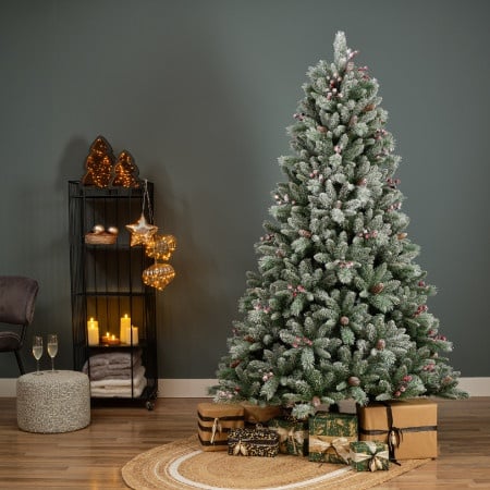 Dekordom novogodišnja jelka windham frosted 210cm ( 043167 )