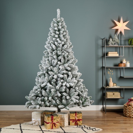 Dekordom novogodišnja jelka monarch pine snowy 180cm ( 043164 )