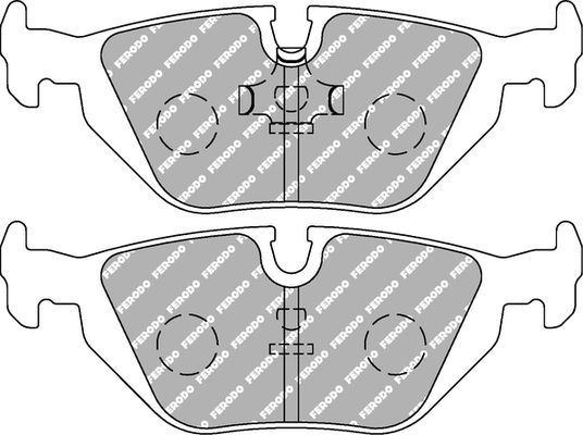 Komplet pločica, disk-kočnica FERODO RACING FCP850W