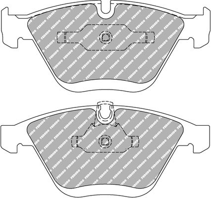 Komplet pločica, disk-kočnica FERODO RACING FCP1628W