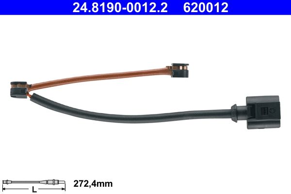 Signalni kontakt, trošenje kočione pločice ATE 24.8190-0012.2