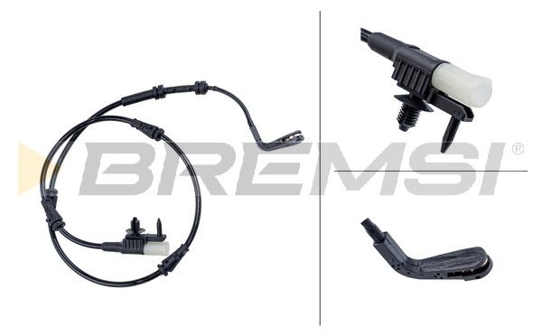 Signalni kontakt, trošenje kočione pločice BREMSI WI0978