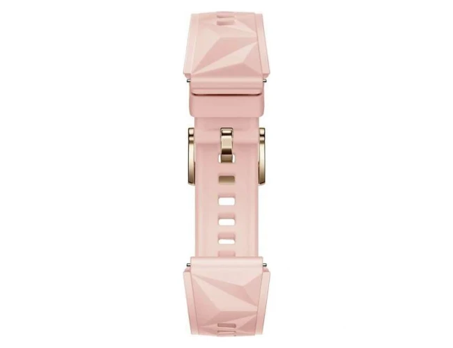 Huawei Crystal Pink Fluoroelastomer Strap 18mm zamenska narukvica za pametni sat