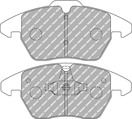 Komplet pločica, disk-kočnica FERODO RACING FCP1641W