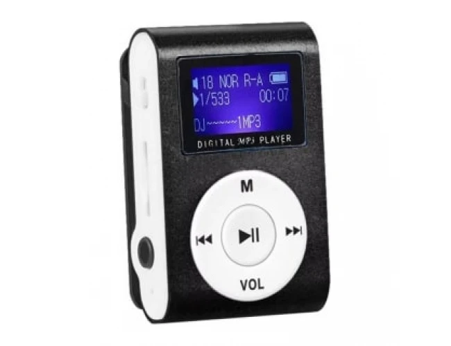 RED MP3 Player Nano LCD 8GB crni