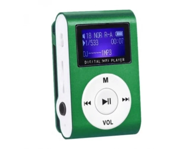 RED MP3 Player Nano LCD 8GB zeleni