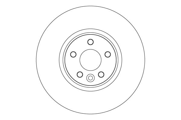 Kočioni disk TRW DF6724S