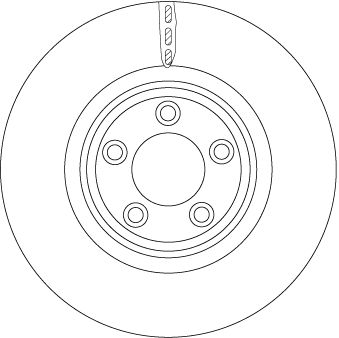 Kočioni disk TRW DF6223S