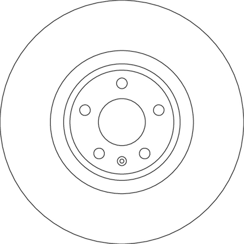 Kočioni disk TRW DF6729S
