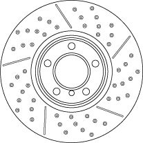 Kočioni disk TRW DF6604S