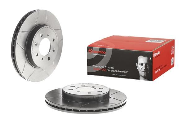 Kočioni disk BREMBO 09.5509.75