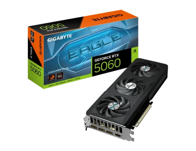 Gigabyte GeForce RTX5060 EAGLE MAX (GV-N5060EAGLEMAX OC-8GD) grafička kartica 8GB GDDR7 128bit