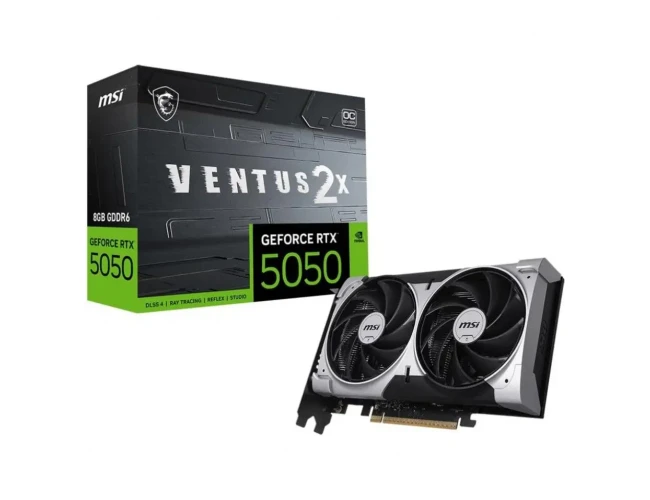 MSI GeForce RTX 5050 8G VENTUS 2X OC grafička kartica 8GB GDDR6 128bit