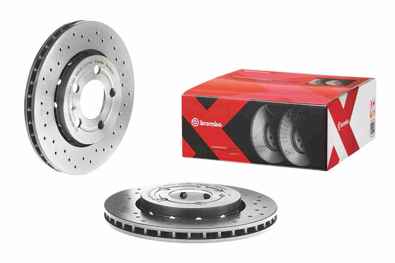 Kočioni disk BREMBO 09.A652.1X