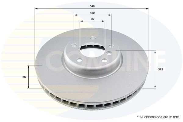 Kočioni disk COMLINE ADC1791VR