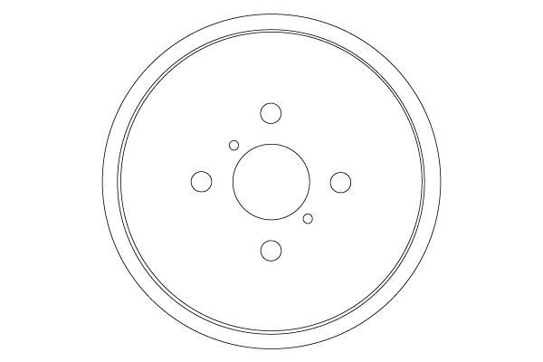 Doboš kočnice TRW DB4551