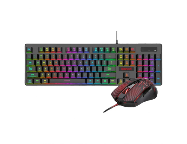 Redragon S107 2u1 Kombo gejmerski miš i tastatura crni