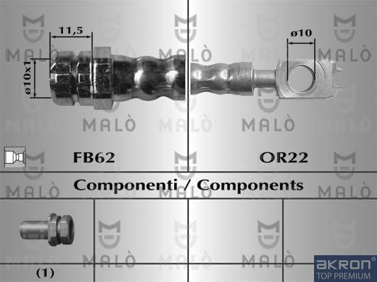 Kočiono crevo AKRON-MALÒ 80160