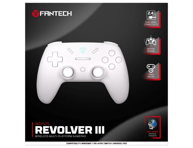 Fantech WGP12S Revolver III bežični gejmped beli