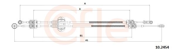 Sajla, ručni menjač COFLE 10.2454
