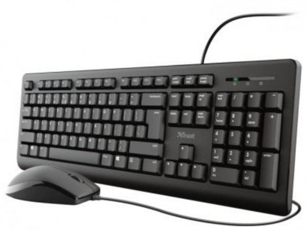 Tastatura+miš TRUST Primo žični setcrna' ( '23970' )