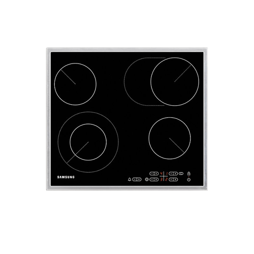 SAMSUNG Ugradna ploča C61R2CAST/BOL Crna, Staklokeramička, Senzorsko upravljanje (Na dodir)