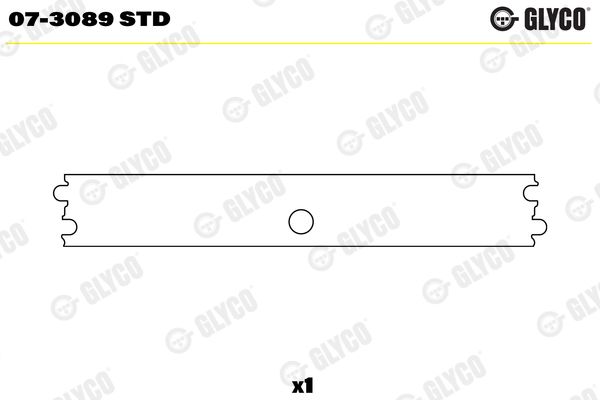 Čaura, klackalica ventila GLYCO 07-3089 STD
