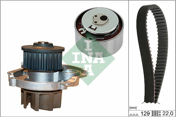 Pumpa za vodu + komplet zupčastog kaiša Schaeffler INA 530 0462 30