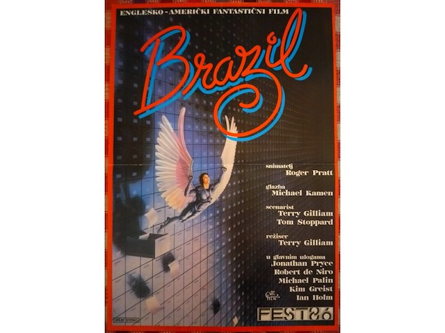 plakat BRAZIL (Robert De Niro)