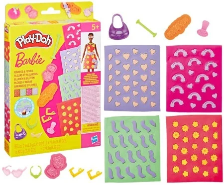 Hasbro Play doh barbie designer patterns packs ast ( G1355 )