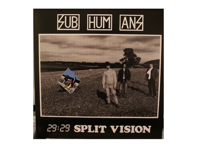 Subhumans – 29:29 Split Vision Clear Red Vinyl