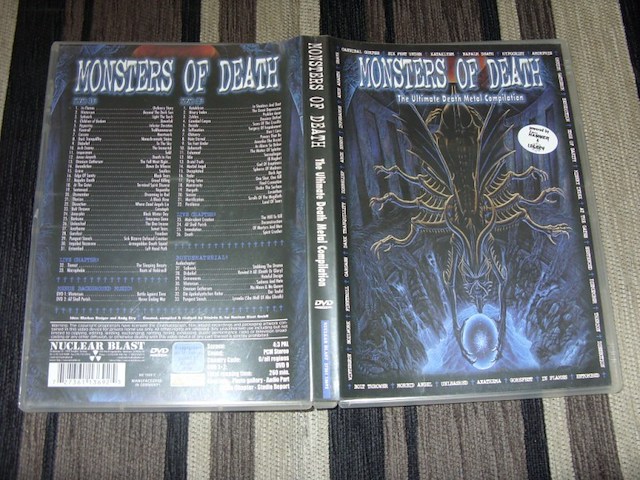 Various – Monsters Of Death 2DVD NB Germany 2005.