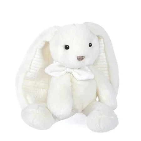 Doudou Plišani zec beli - 30 cm ( HO3134 )