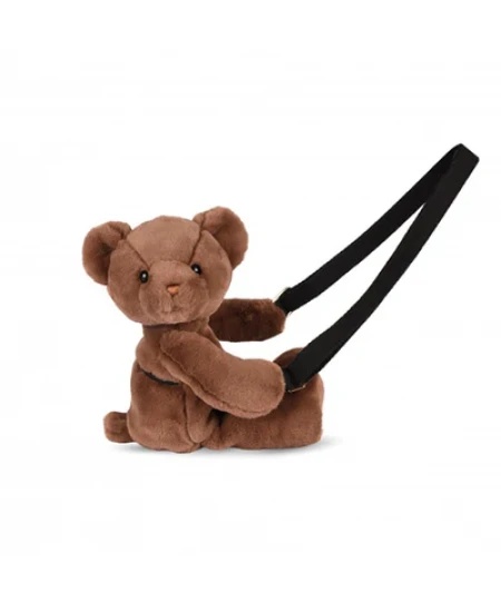 Doudou Torba sa kaišem - braon meda 30cm ( DC4380 )