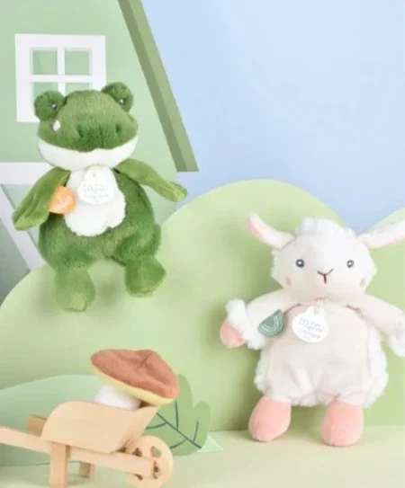 Doudou Plišane mazilice sa zvučnom kutijom - farma ( DC4358 )