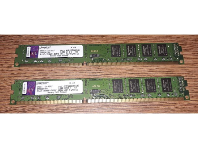 Kingston Kit 2x4gb ddr3 1333mhz
