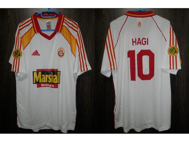 Galatasaray dres (Finale Kupa UEFA 2000) Gheorghe Hagi