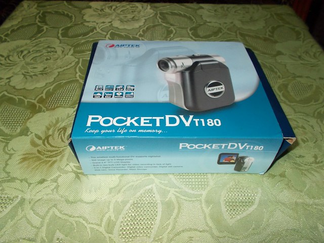 AIPTEK Pocket DV T1 80 - Digital Video Camcorder
