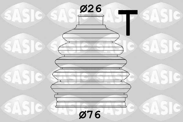 Kompletna manžetna, poluosovina SASIC 1906142